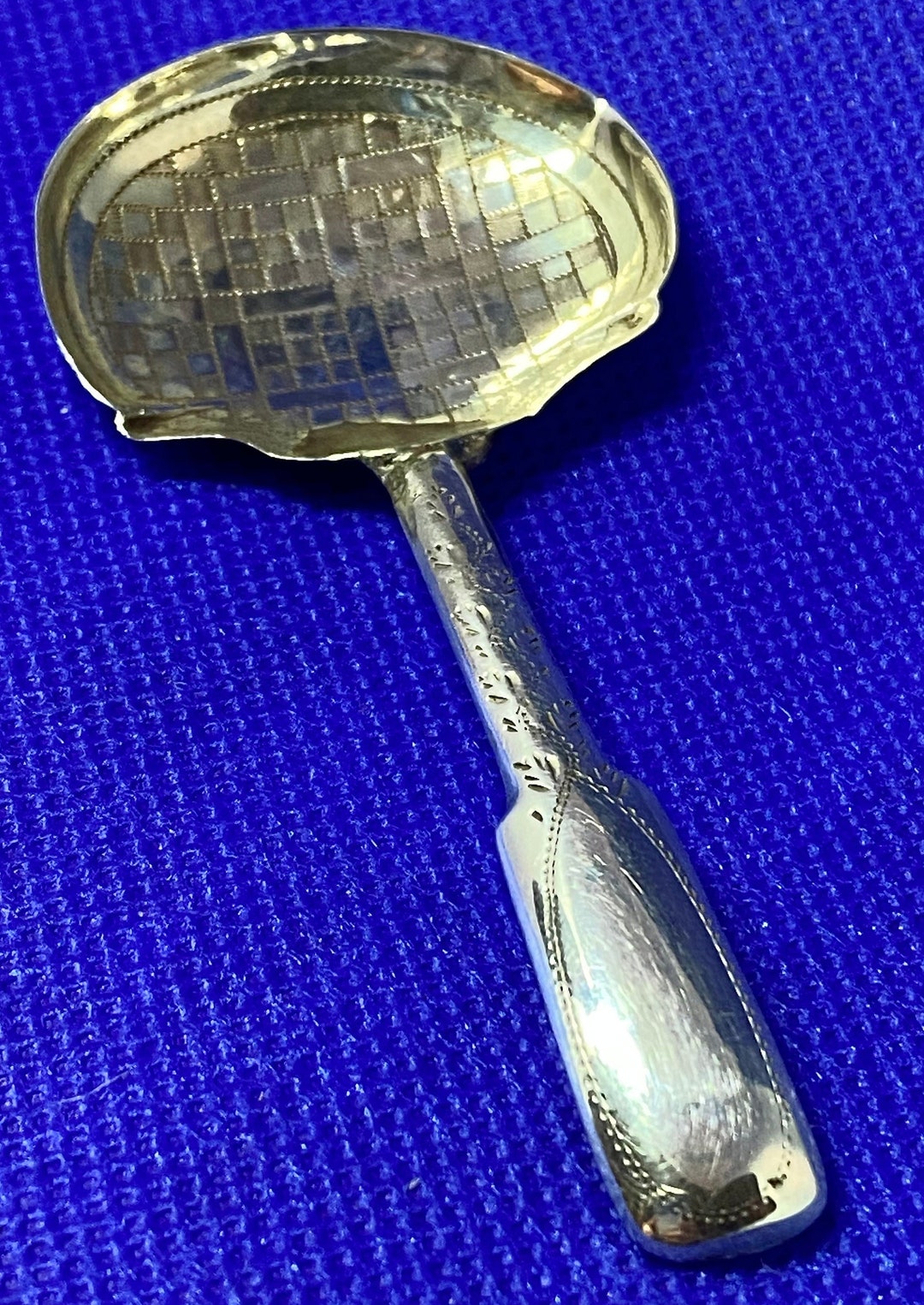 Antique C:late 1700s Early 1800s Sterling Silver Caddy Spoon - Etsy