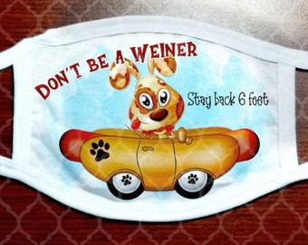 Wiener Dog Mask - Etsy