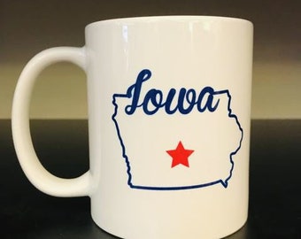 Someone From IOWA Thinks I'm Super Cute Mug Iowa Mugs - Etsy