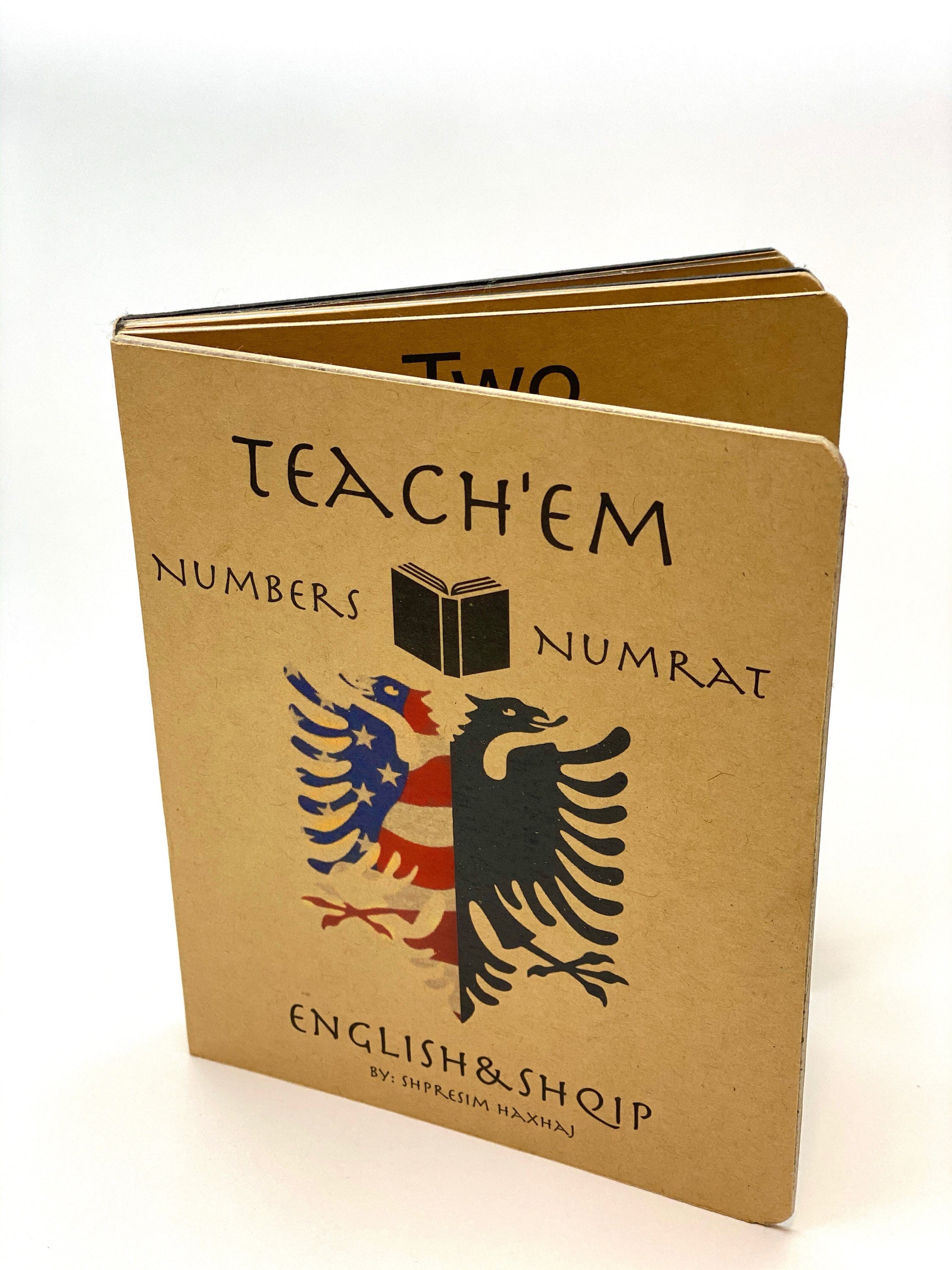 Albanian Childrens Numbers Book - Etsy