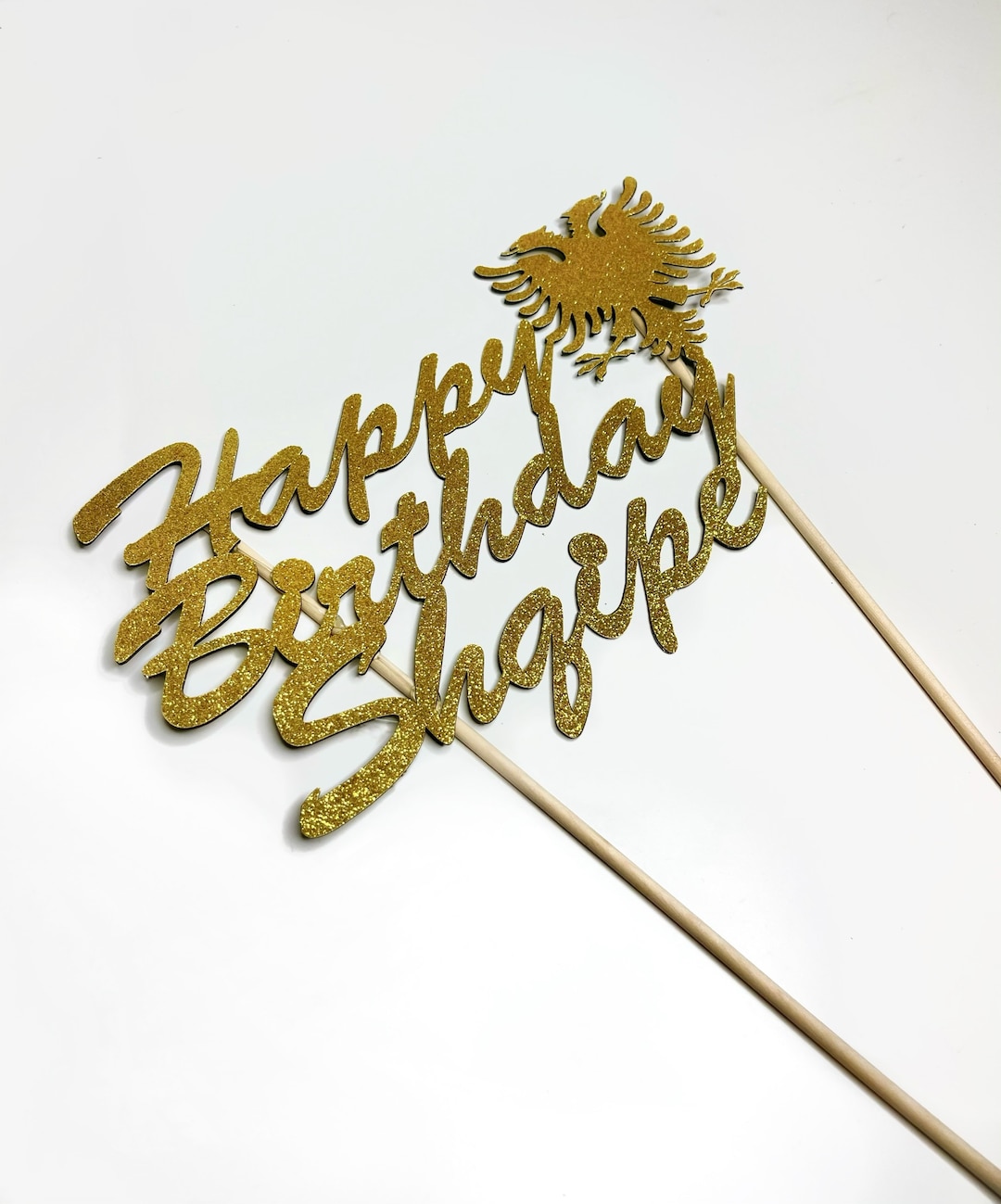 Happy Birthday Shqipe Cake Topper Urime Ditelindjen Shqipe Top Cake ...