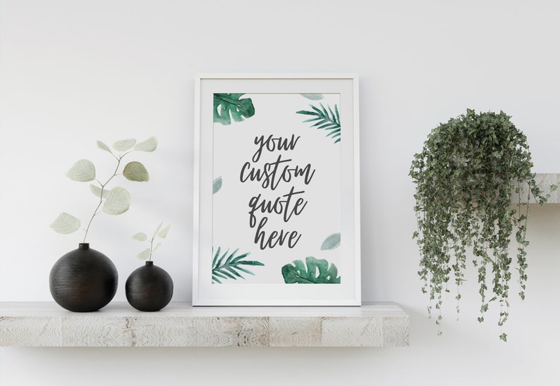 Make Your Own Sign Custom Text Print - Etsy