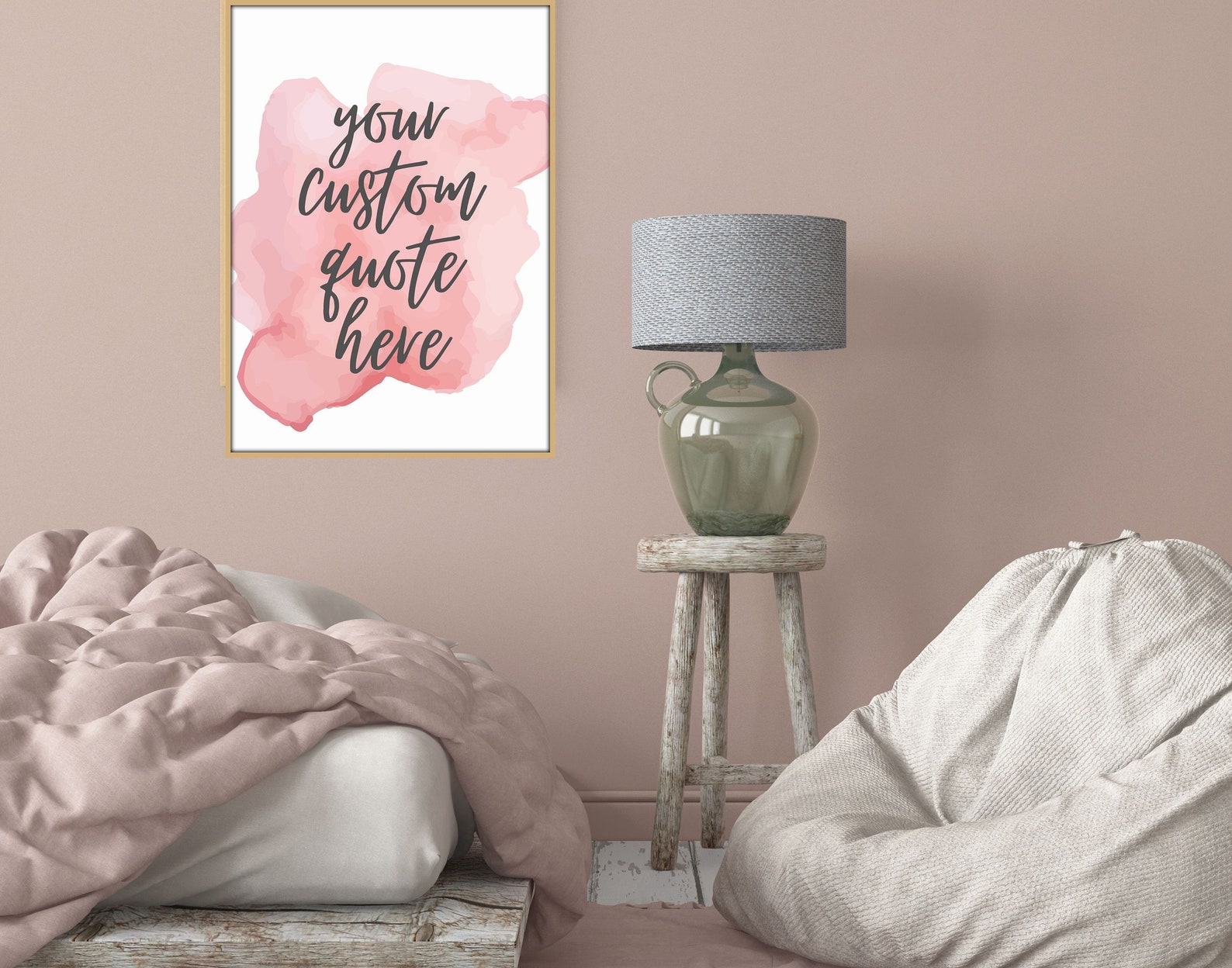 Custom Quote Print Vertical Custom Word Art | Etsy