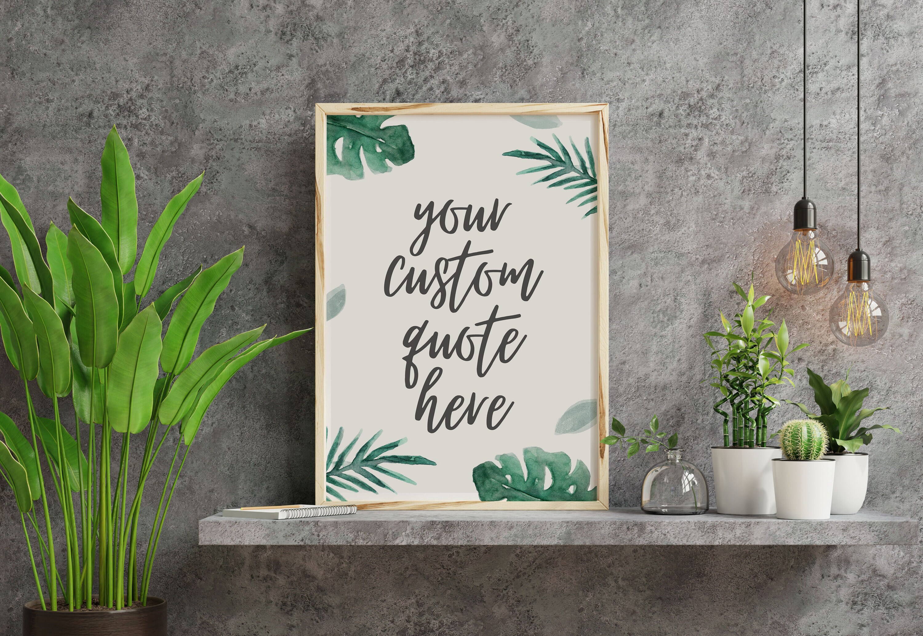 Make Your Own Sign Custom Text Print - Etsy