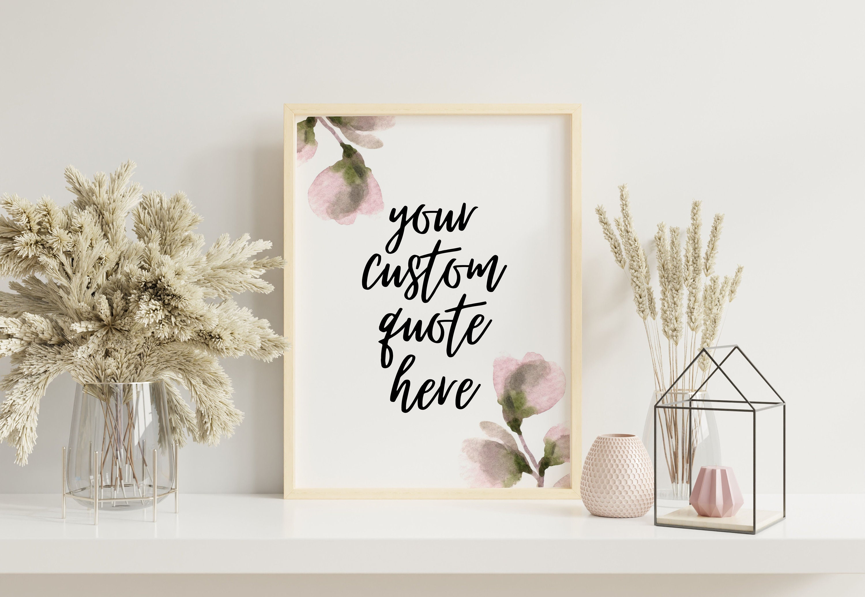 Custom Word Print | Custom Text Wall Art | Customizable Sign | Favorite ...