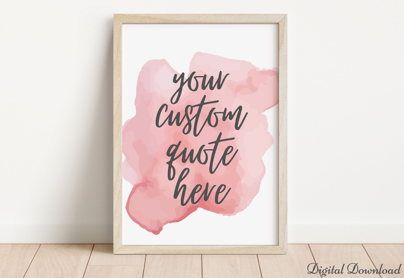 Custom Quote Print Vertical Custom Word Art - Etsy