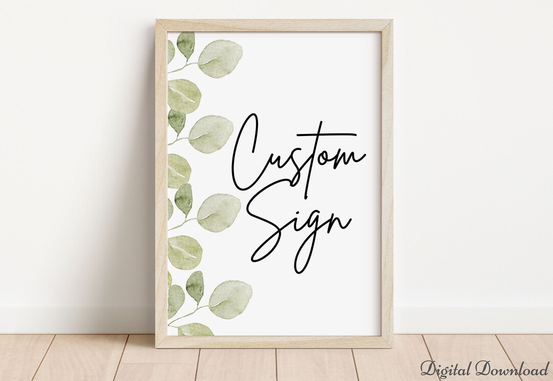 Custom Quote Art Text Printable Art Custom Quote Print - Etsy