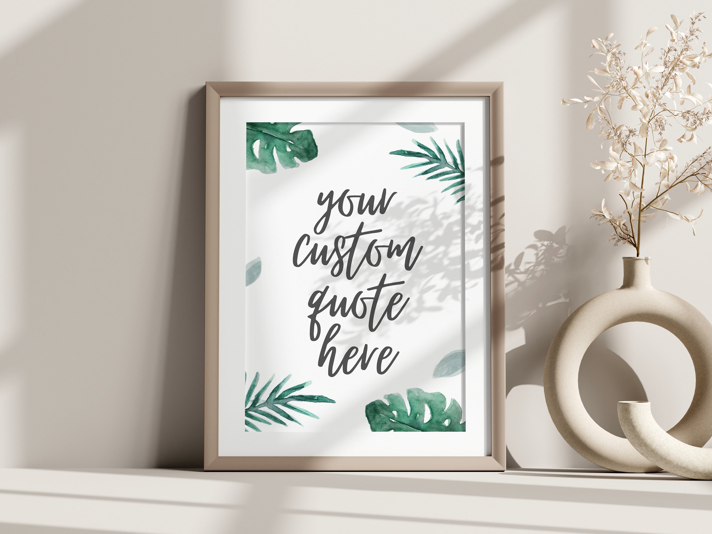Make Your Own Sign Custom Text Print - Etsy