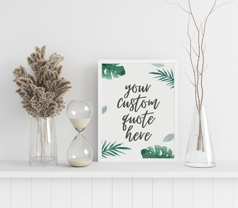 Make Your Own Sign Custom Text Print - Etsy