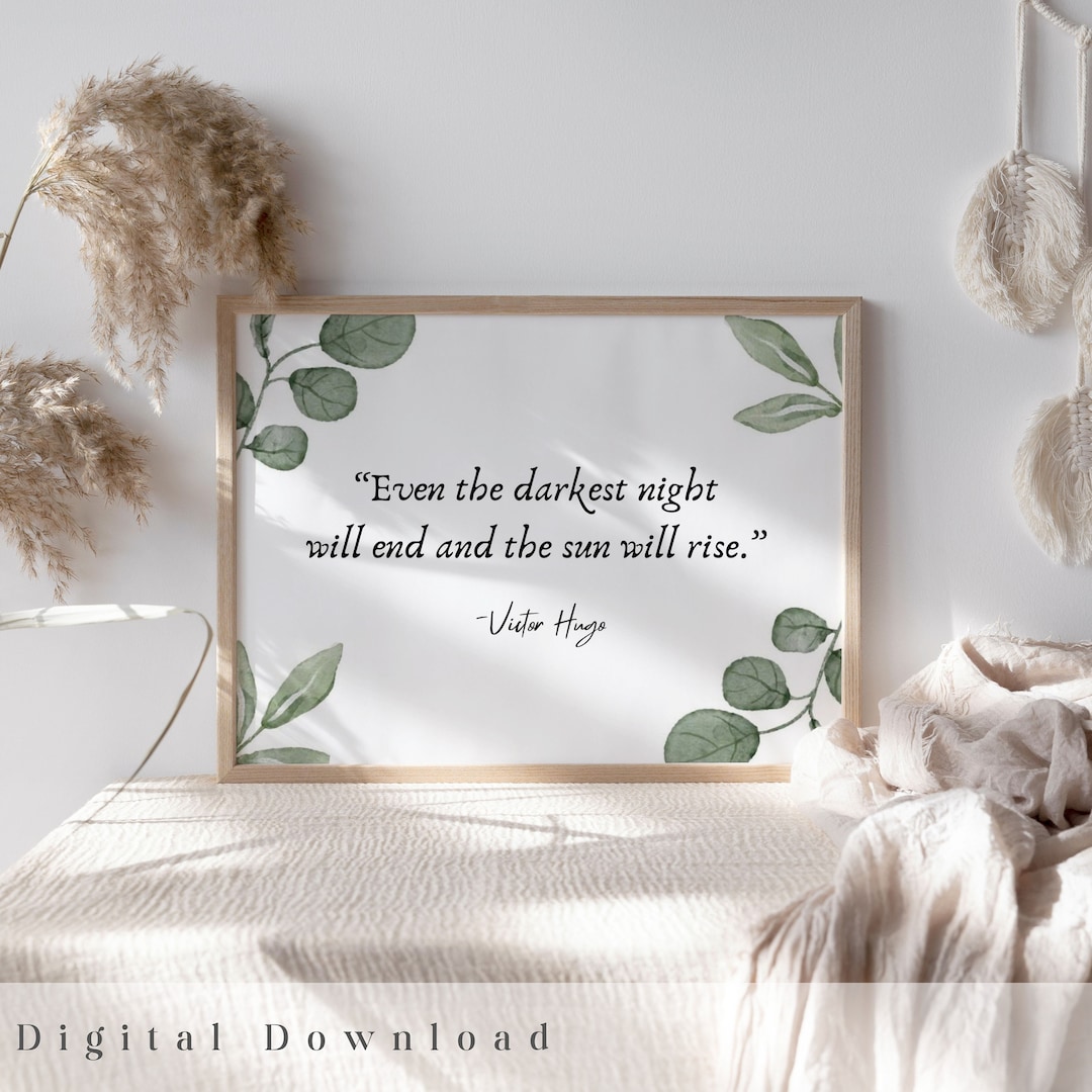 Horizontal Quote | Custom Quote Print | Custom Text Print | Custom ...