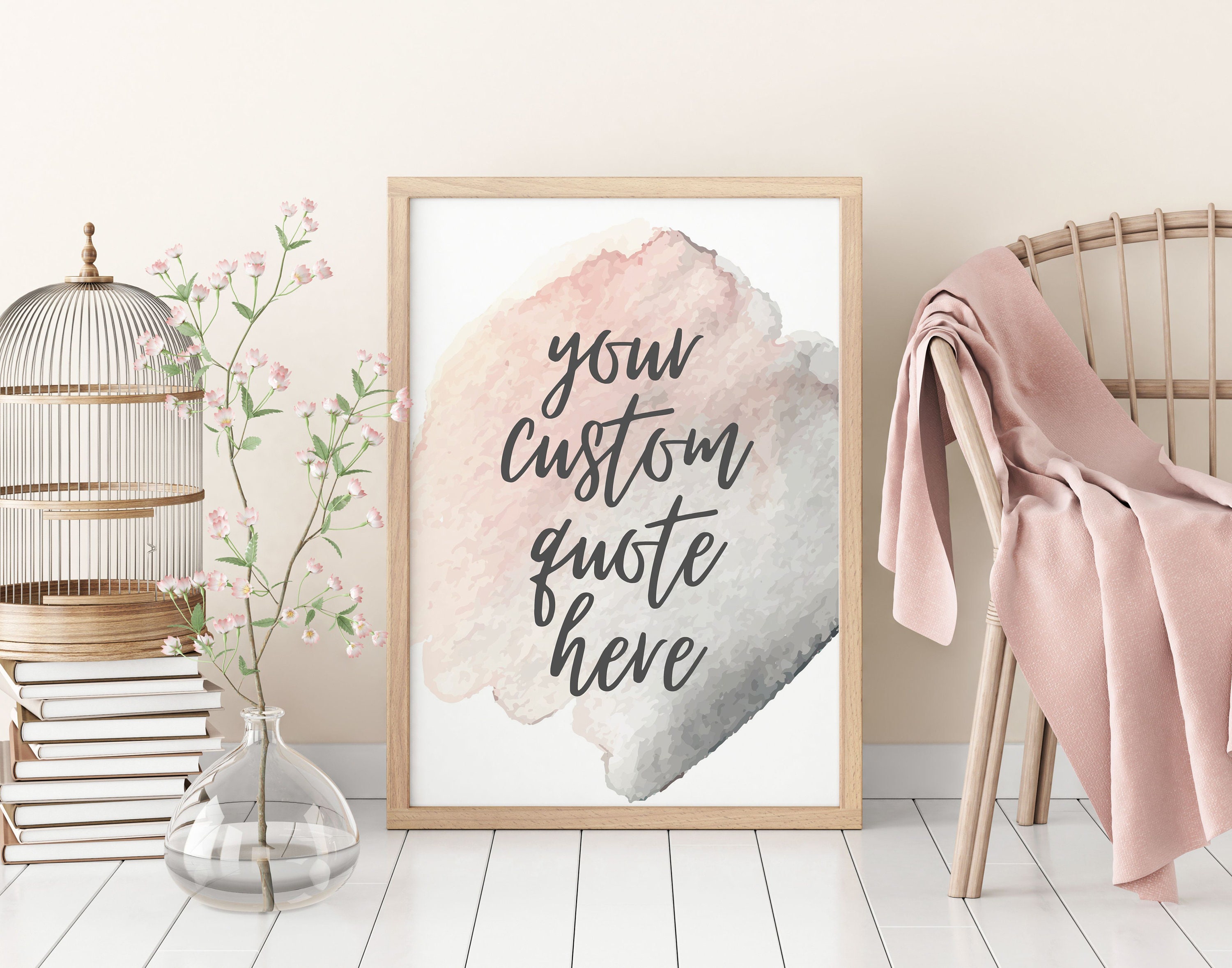 Quote on Sign Custom Create Your Own Sign - Etsy