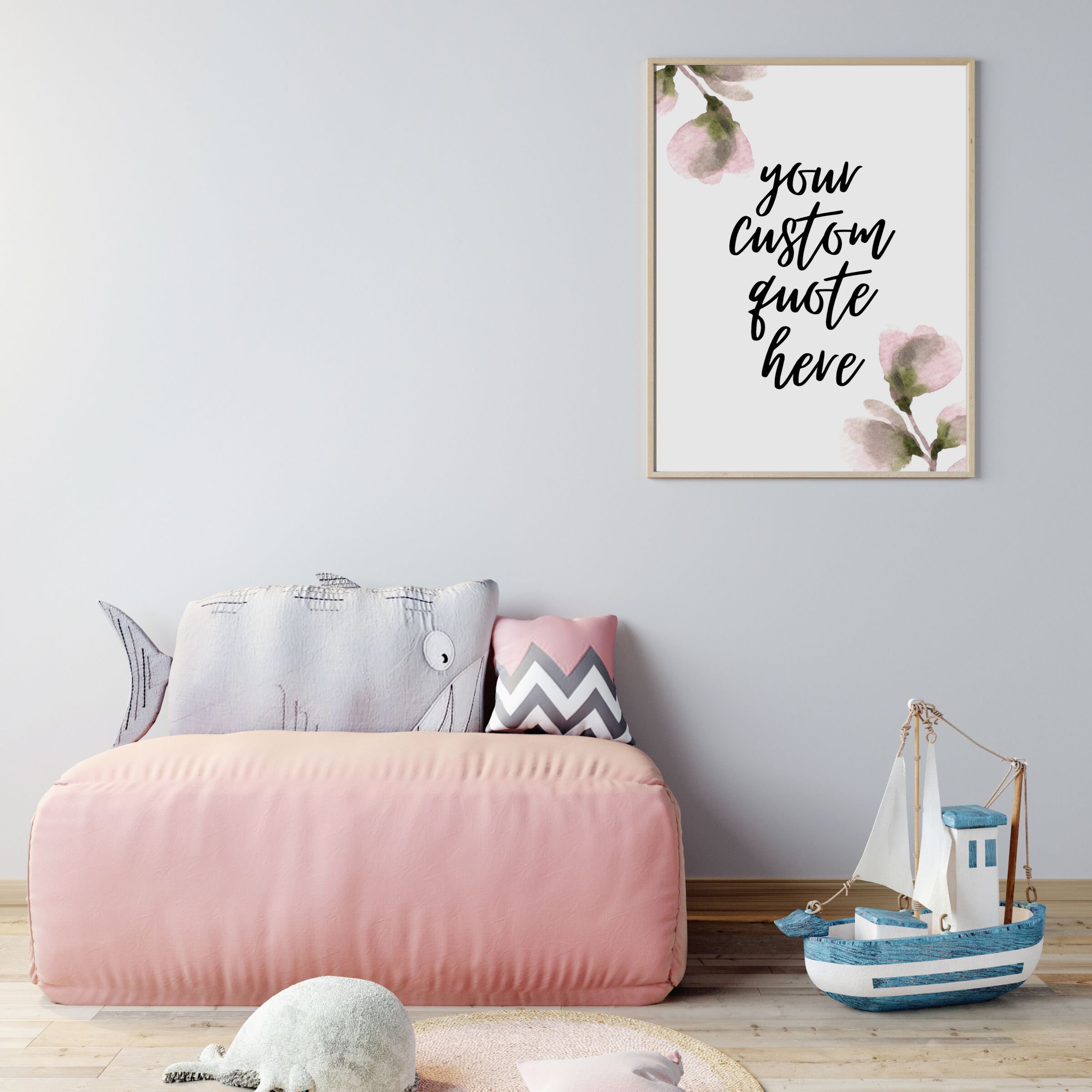 Custom Word Print | Custom Text Wall Art | Customizable Sign | Favorite ...