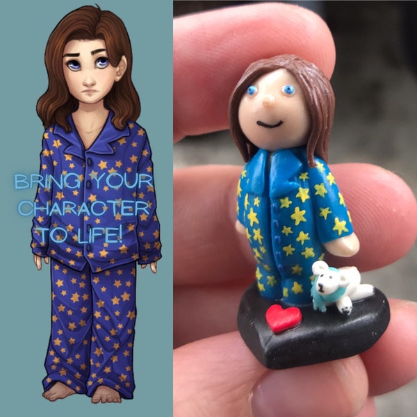 Character Sculpture - Etsy