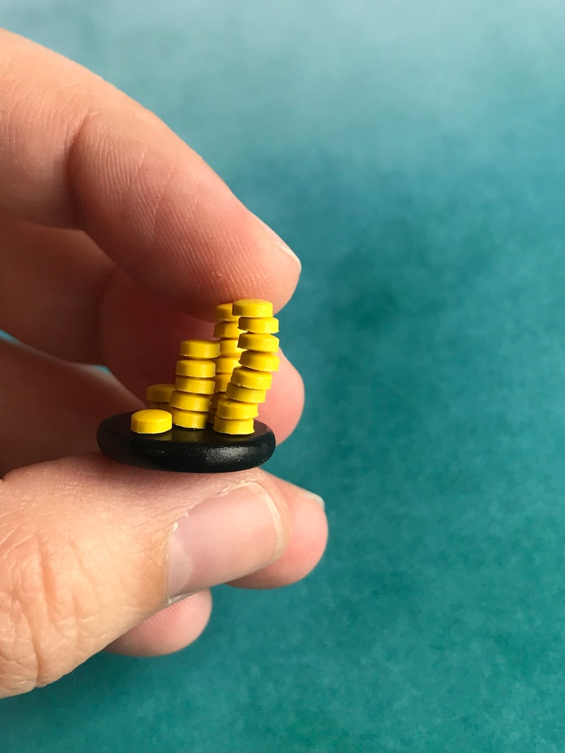 Tiny Runescape Inspired Max Stack of Gold Coins, OSRS, RS3 - Etsy