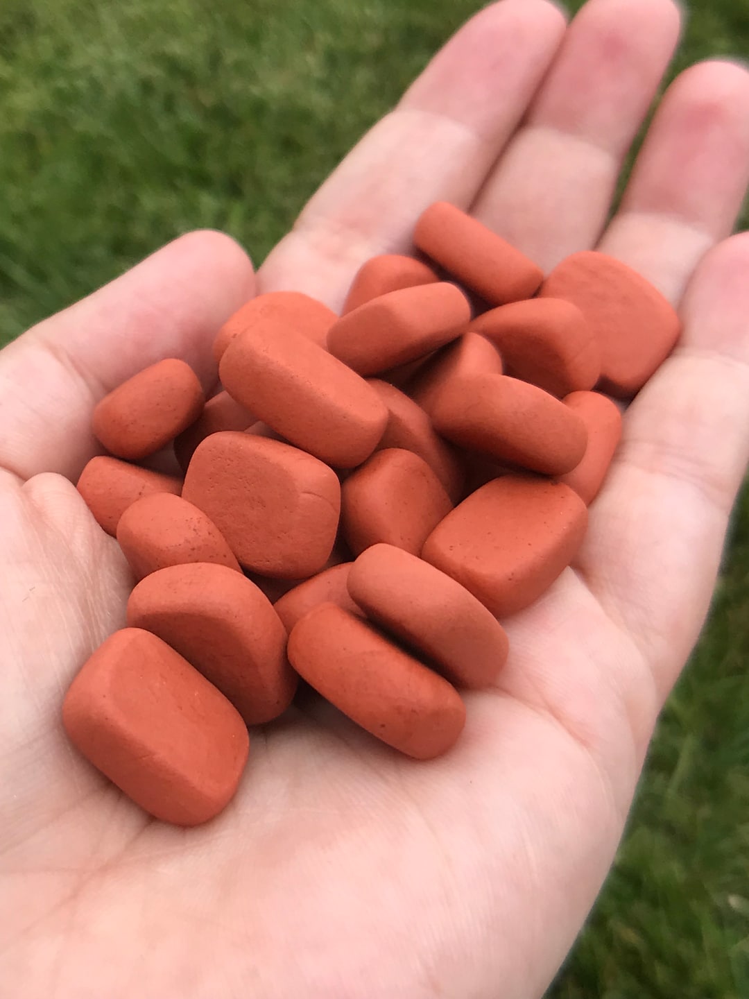 Clay/brick Resource Token Set for Agricola, Caverna, Catan, and More ...