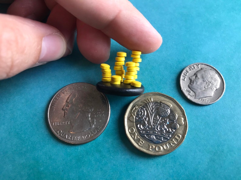Tiny Runescape Inspired Max Stack of Gold Coins OSRS RS3 | Etsy