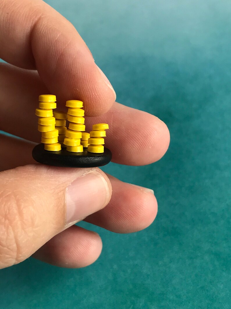 Tiny Runescape Inspired Max Stack of Gold Coins OSRS RS3 | Etsy