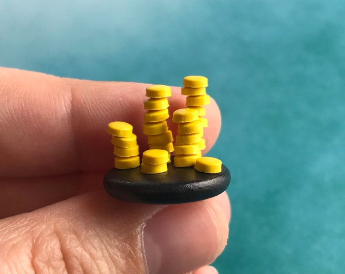 Tiny Runescape Inspired Max Stack of Gold Coins, OSRS, RS3 - Etsy
