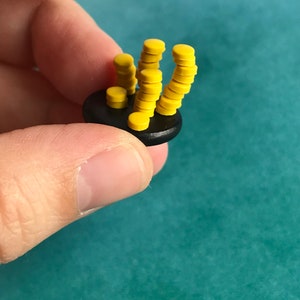 Tiny Runescape Inspired Max Stack of Gold Coins, OSRS, RS3 - Etsy