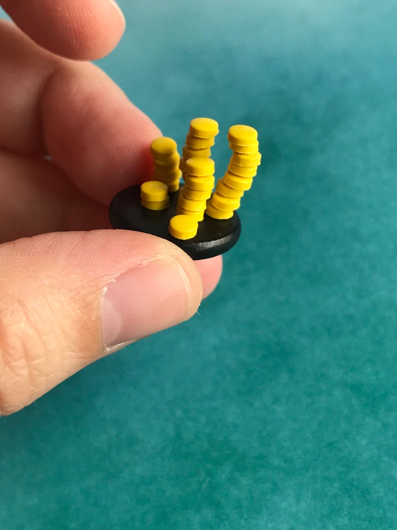 Tiny Runescape Inspired Max Stack of Gold Coins, OSRS, RS3 - Etsy