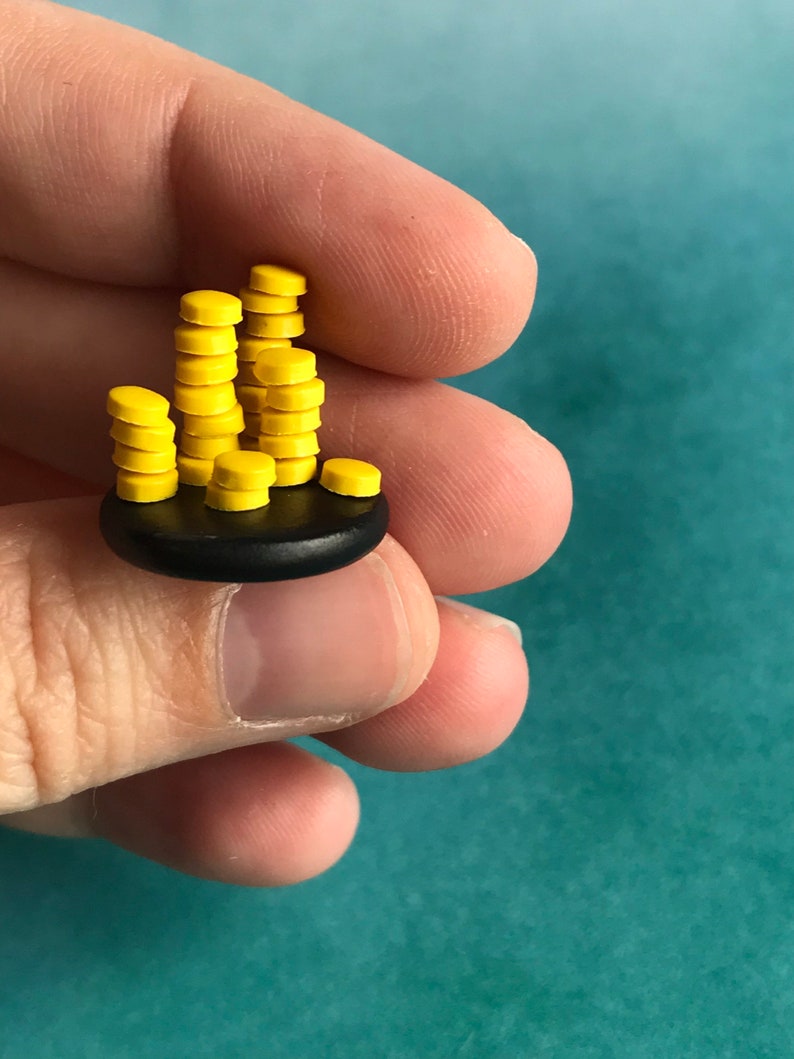 Tiny Runescape Inspired Max Stack of Gold Coins, OSRS, RS3 - Etsy