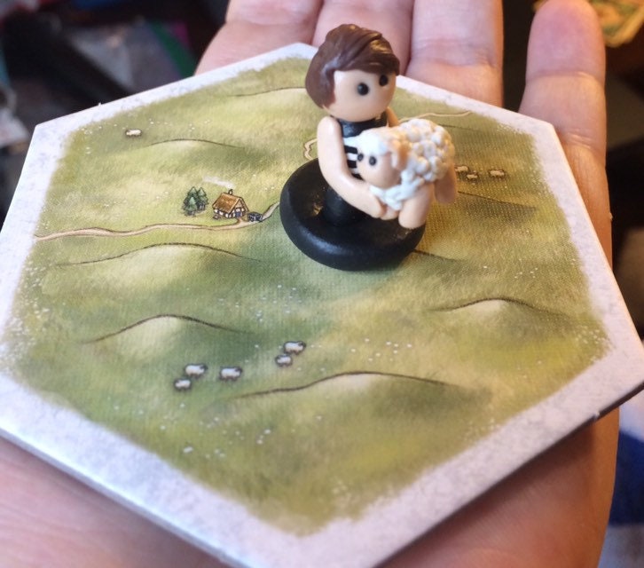 Customizeable Settlers of Catan Robber Token - Etsy