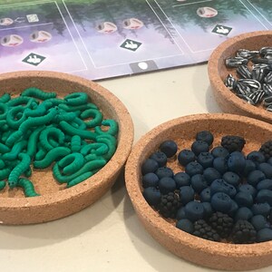 Wingspan Compatible Caterpillar/worm Food Tokens Durable, No-fade ...