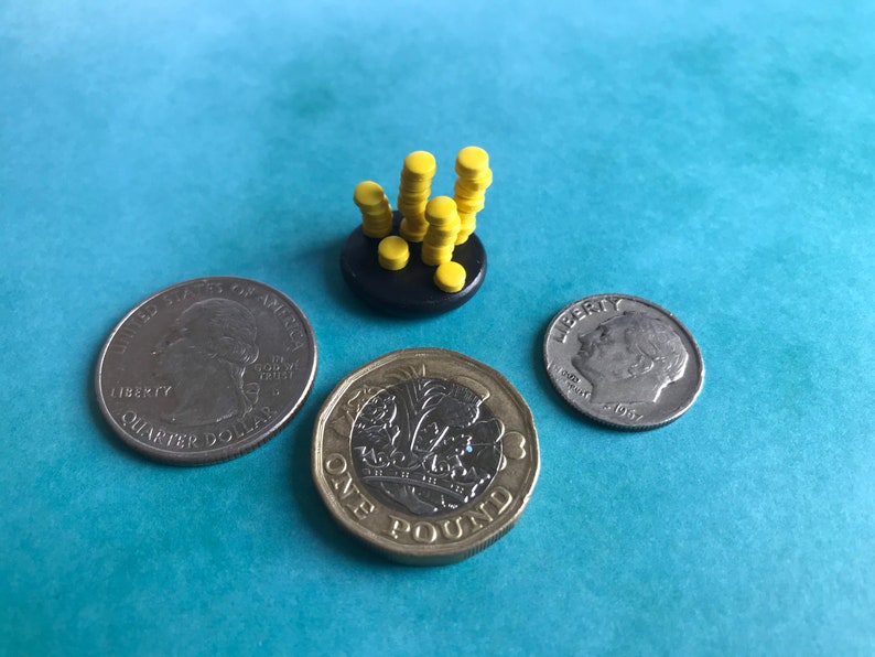 Tiny Runescape Inspired Max Stack of Gold Coins, OSRS, RS3 - Etsy