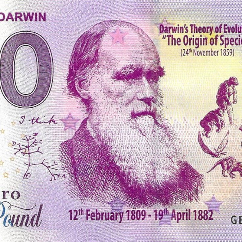 Charles Darwin - Etsy