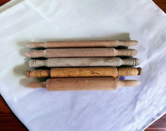 Bright Bills Rolling Pin Wooden Rolling Pin Rolling Pin for Cookies ...