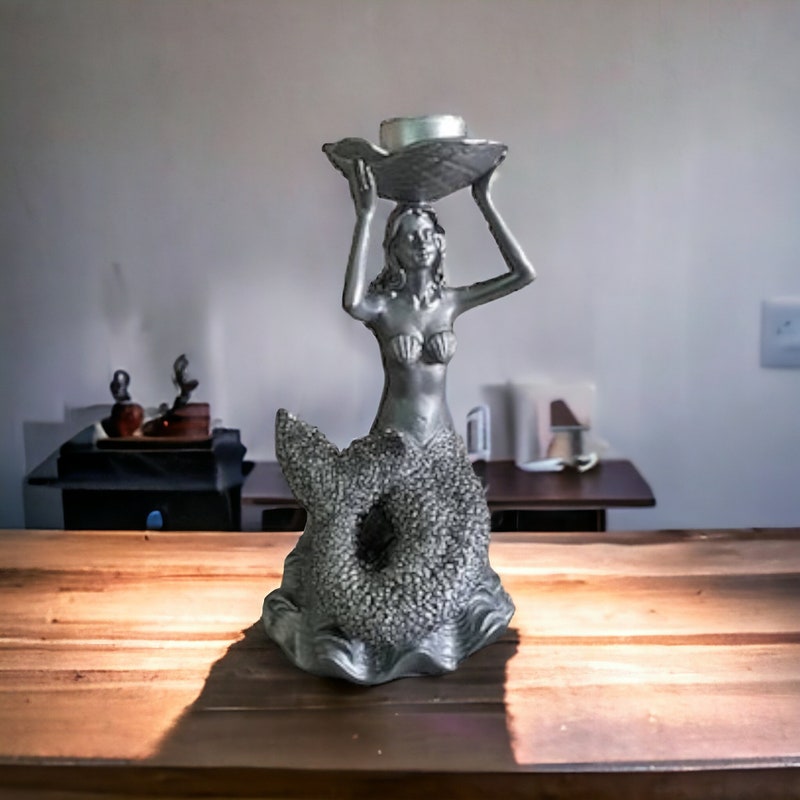 Mermaid Statue - Etsy