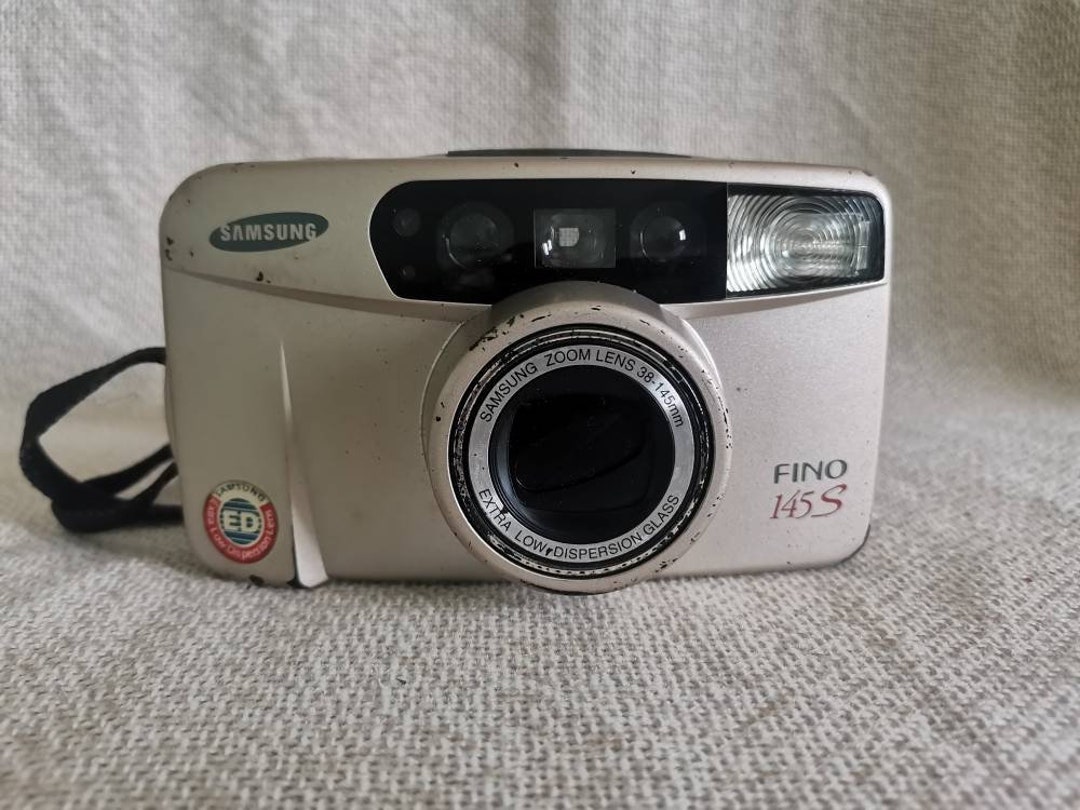Vintage Working Samsung Fino 145 S Point and Shoot 35mm Film Camera ...