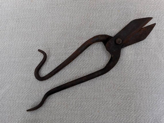 Antique Rusty Very Rare Big Scissors for Sheet Metal Large - Etsy