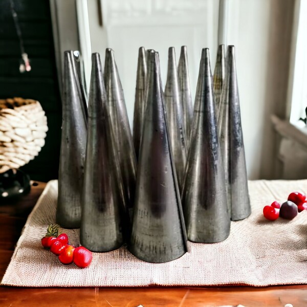 Metal Baking Cones - Etsy