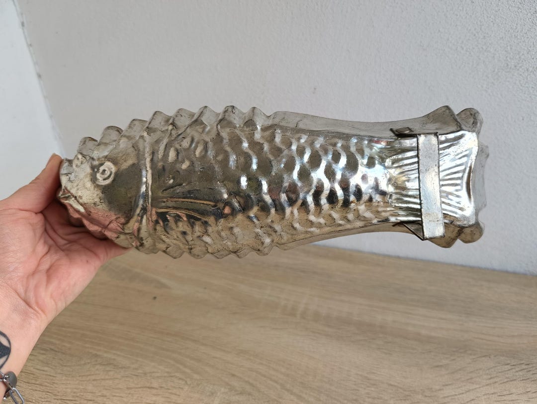 Vintage Fish Mold, Fish Restaurant Decor, Nautical Kitchen Decoration ...