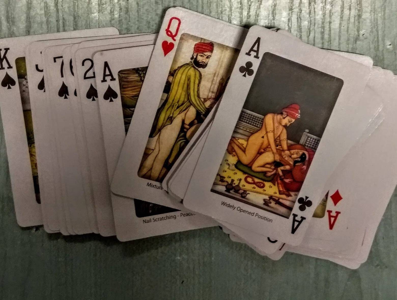 Kama Sutra Playing Cards Tantra Love Attraction Naughty Etsy