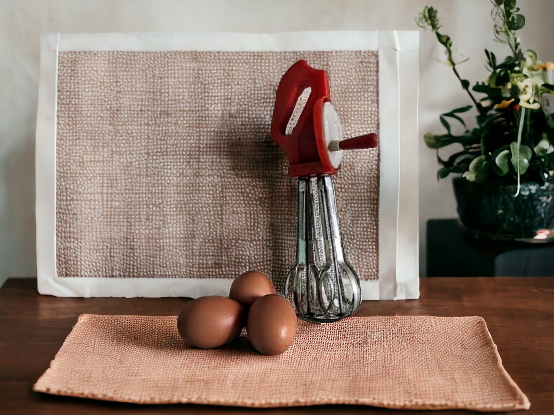 Vintage Orange Egg Beater: Retro Kitchen Mixer, 1970s Decor - Etsy