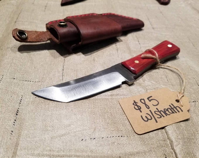 Japanese Style Fixed Blade Tanto Knife USA Made - Etsy