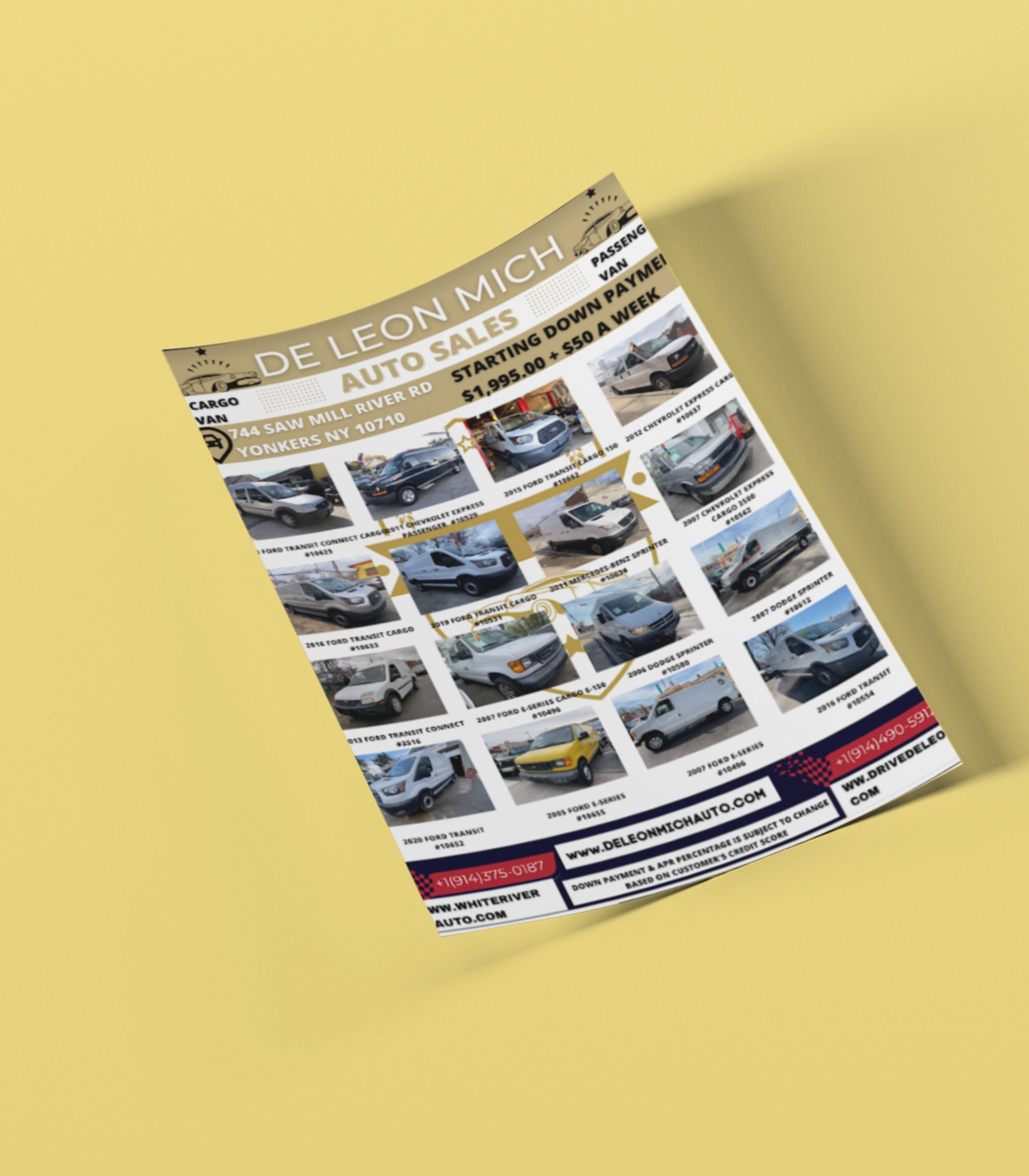 Custom Flyers and Busines Cards: 3x4, 4x6, 5x7, 6x9 - Printed Double ...