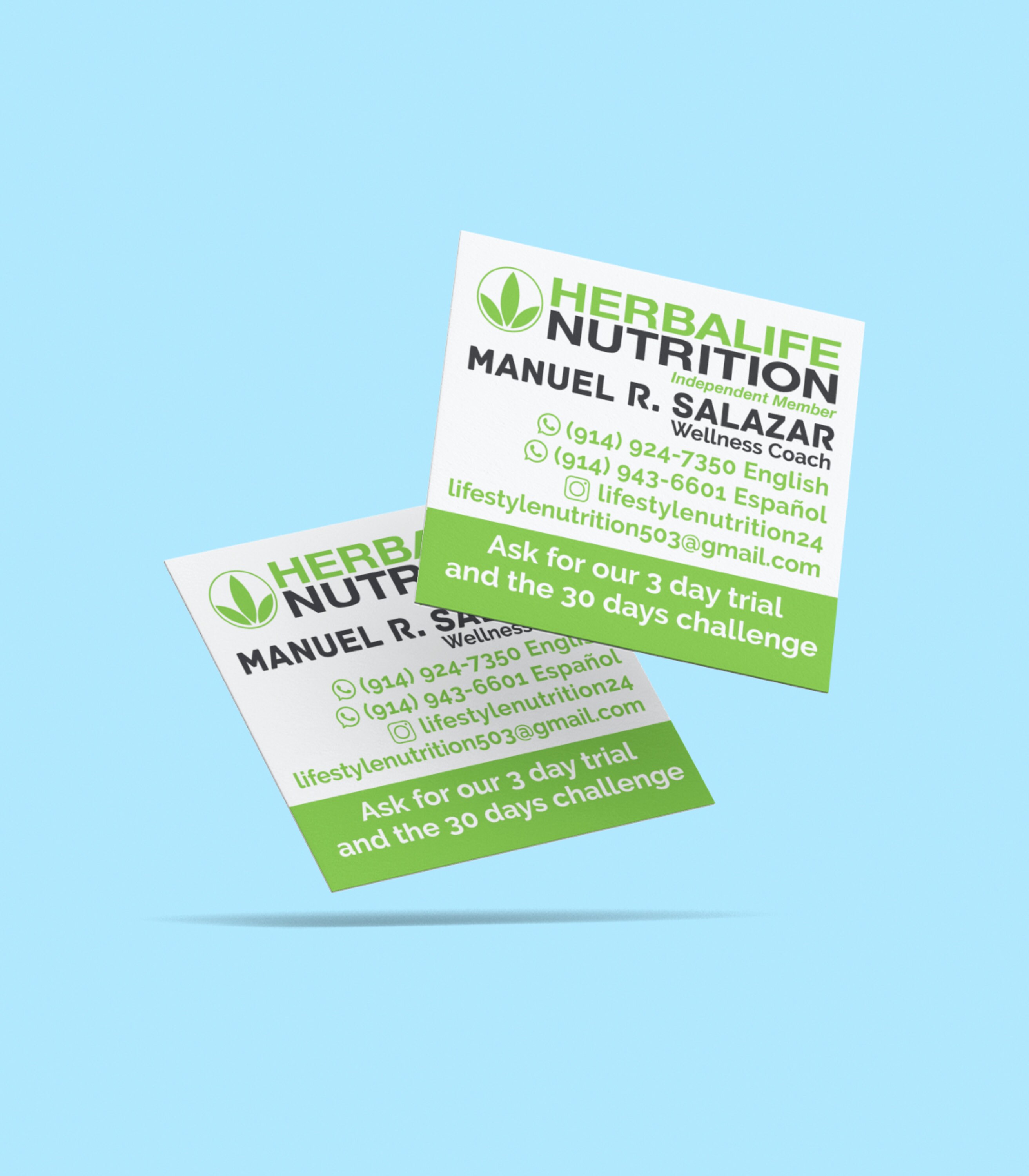 Personalized Business Card Magnet Set Perfect for Any Occasion ...