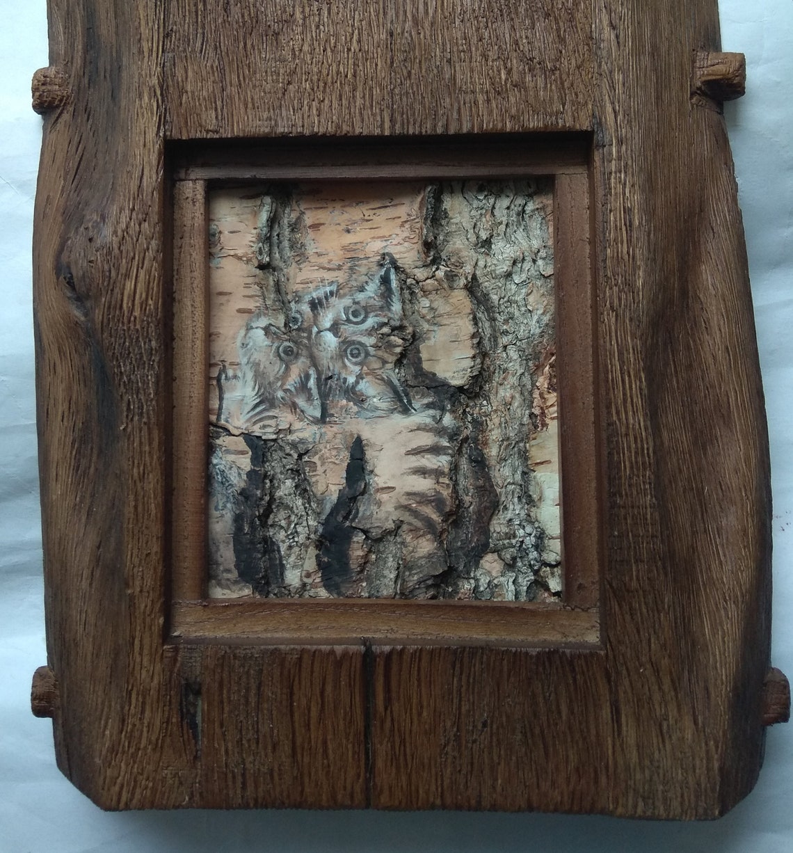 Cat with Kittens Hand Painted animals Fine Art Home Decor Pet | Etsy