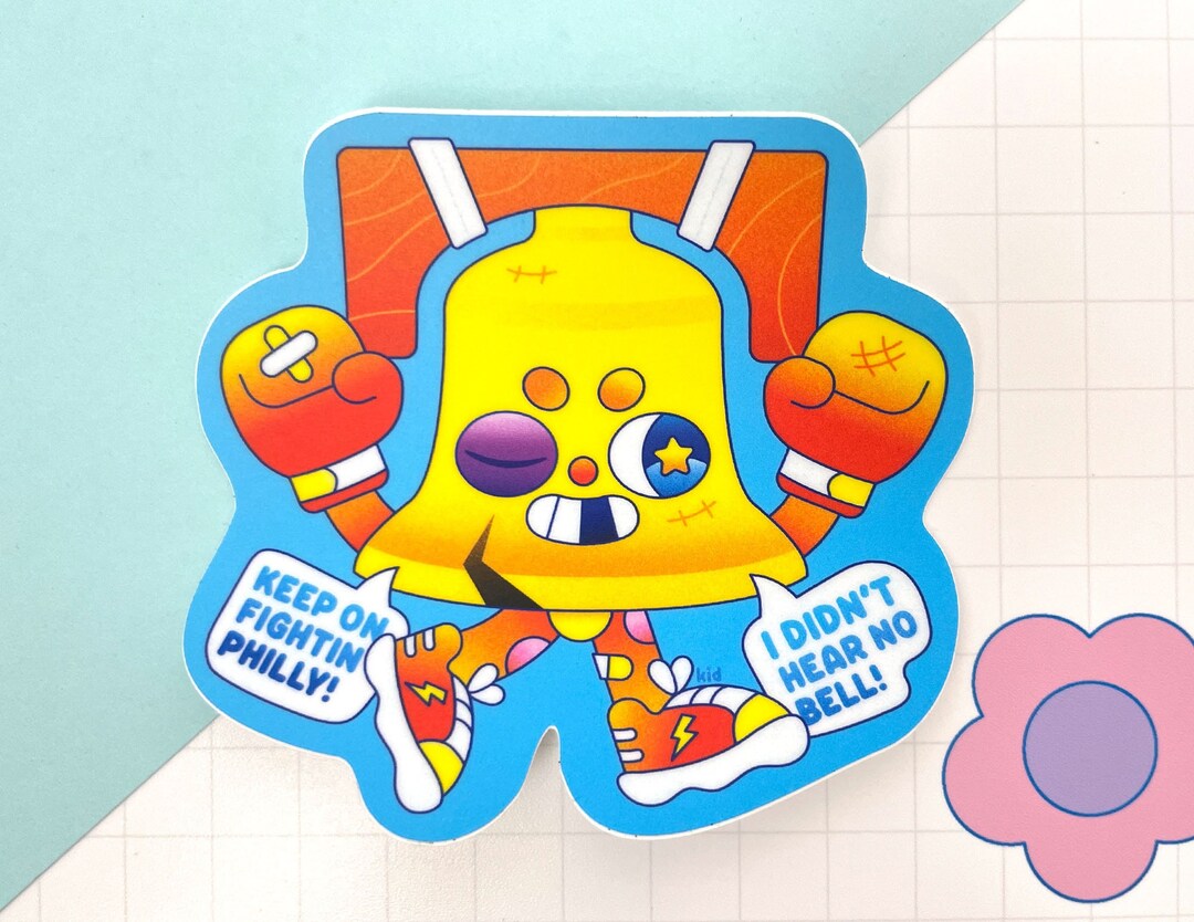 Liberty Bell Sticker | Keep Fighting | Motivational | Bad Things Happen ...