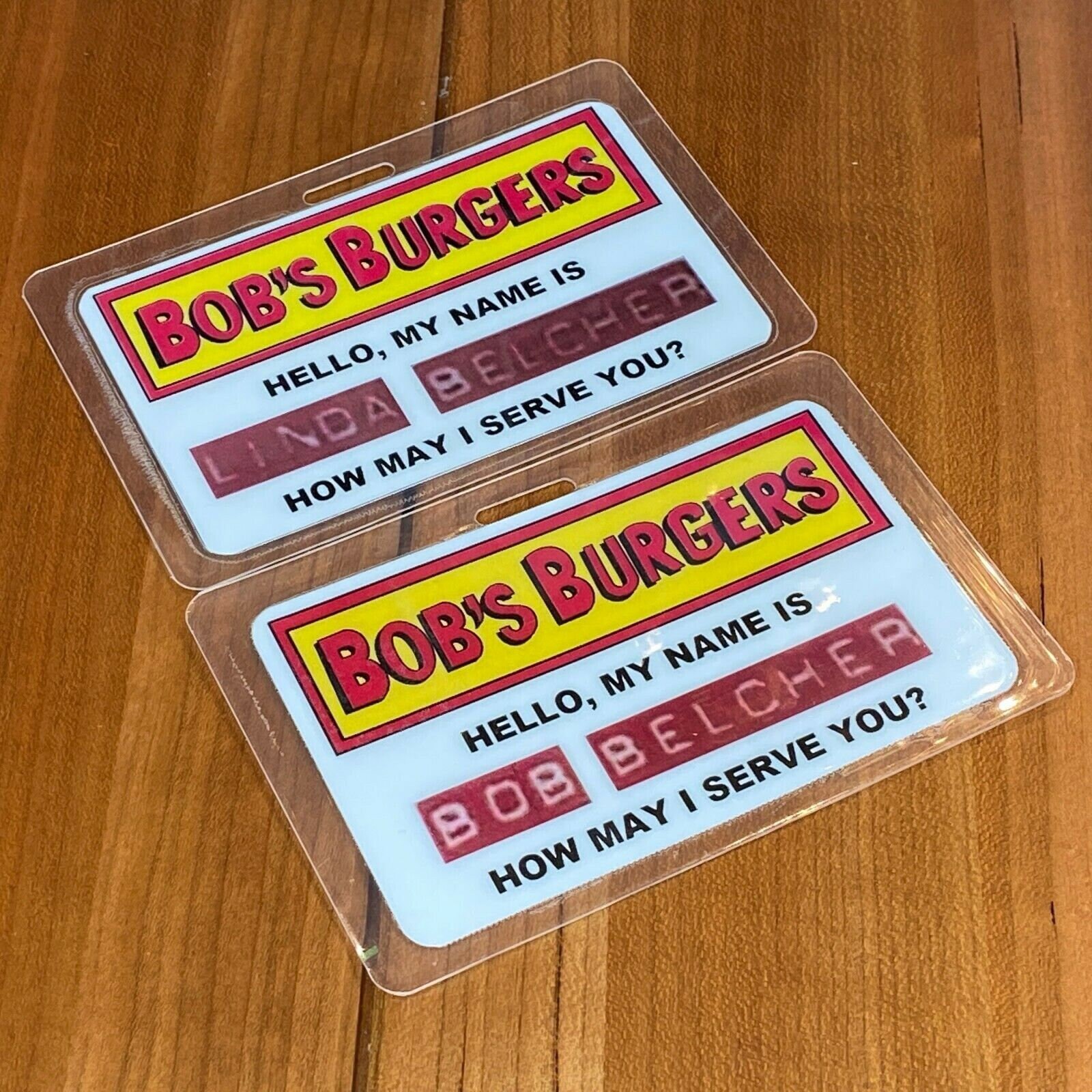 Bob's Burgers Inspired ID Badge. Your Choice For Costume | Etsy