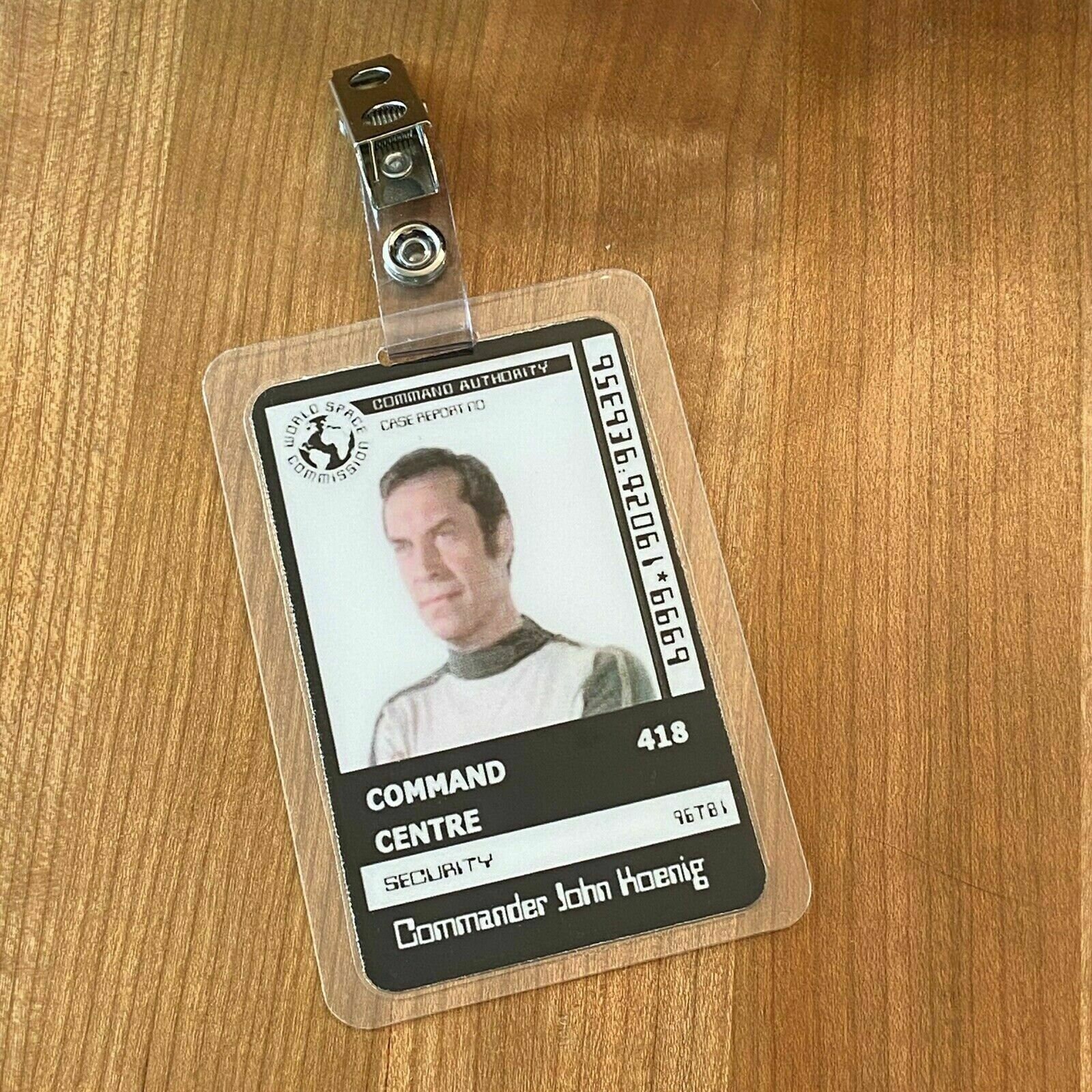 Space 1999 Inspired ID Badge. Your Choice For Cosplay Costume | Etsy