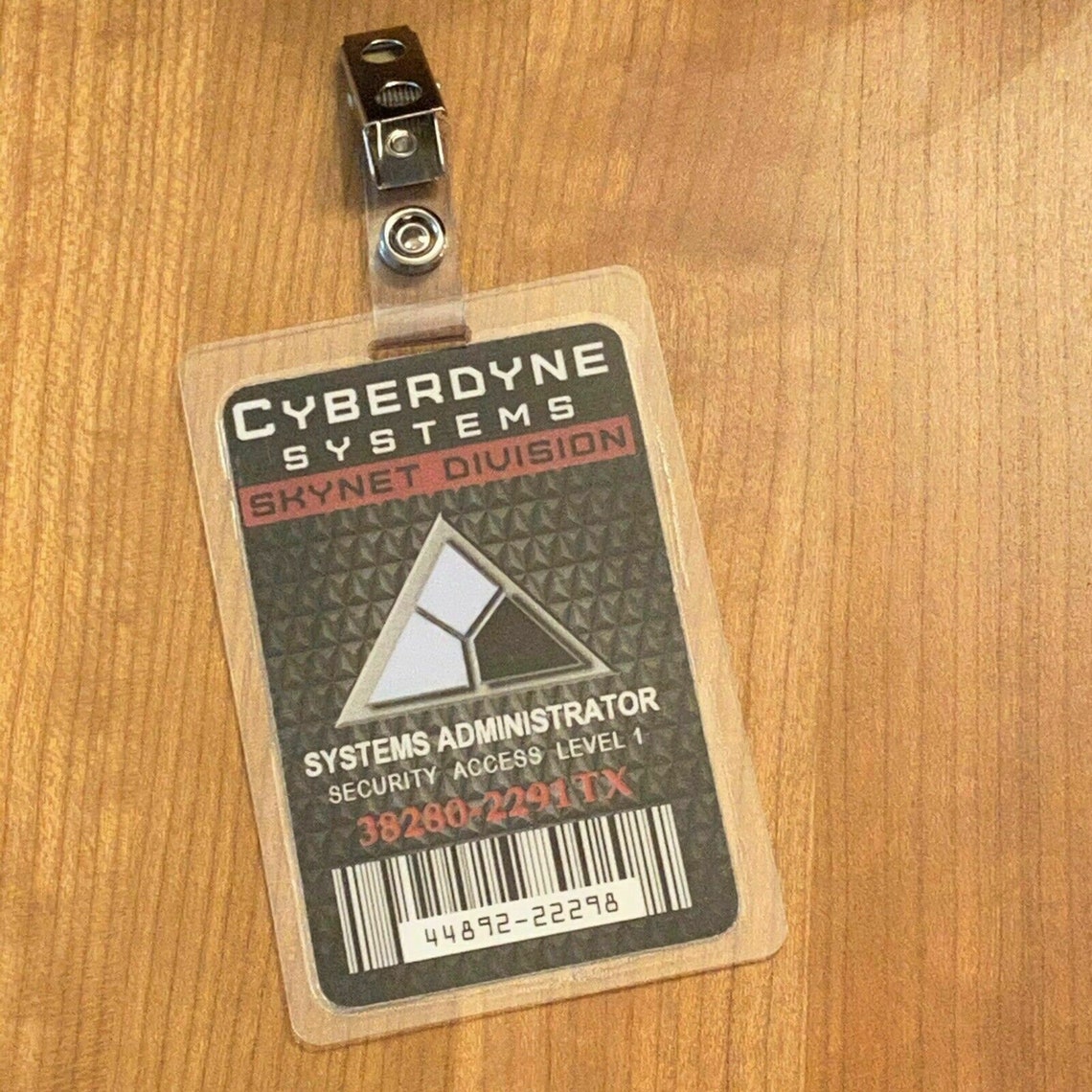 Terminator Inspired Cyberdyne Systems ID Card. Your Choice For | Etsy