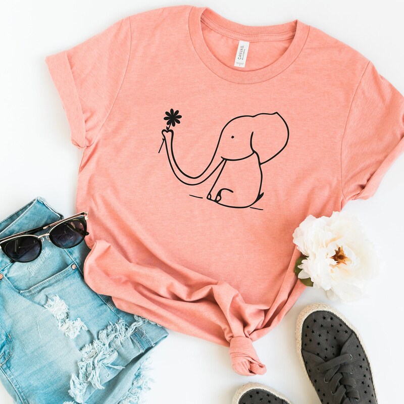 Elephant Shirt - Etsy