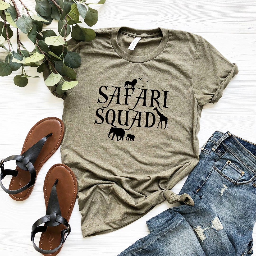 Safari Shirt Safari Gift Safari Guide Shirt Safari Trip Shirt Vacation ...