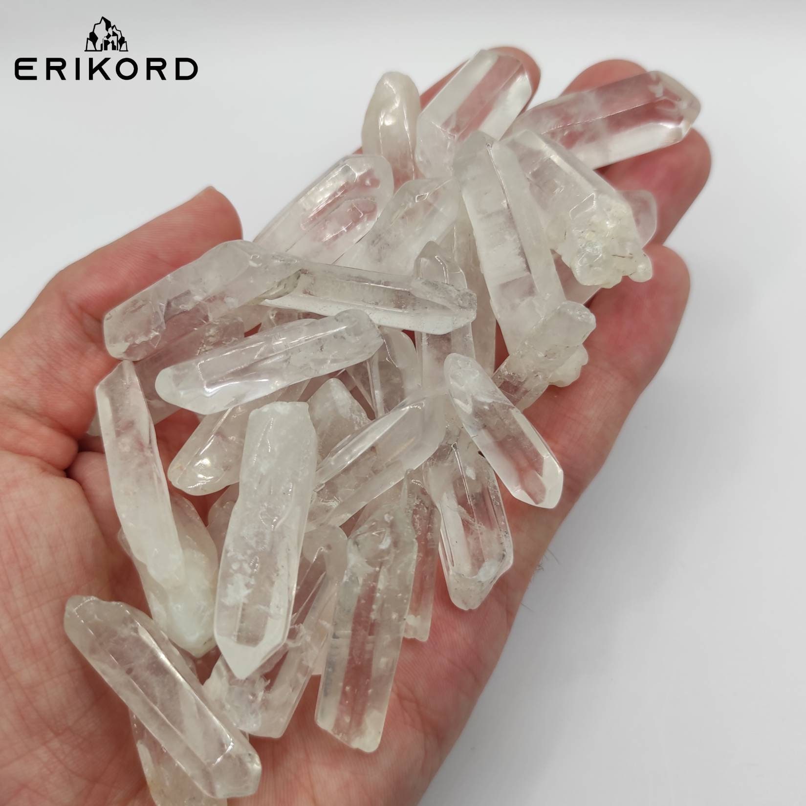50/100/200g Small Clear Quartz Points Polished Clear Quartz - Etsy