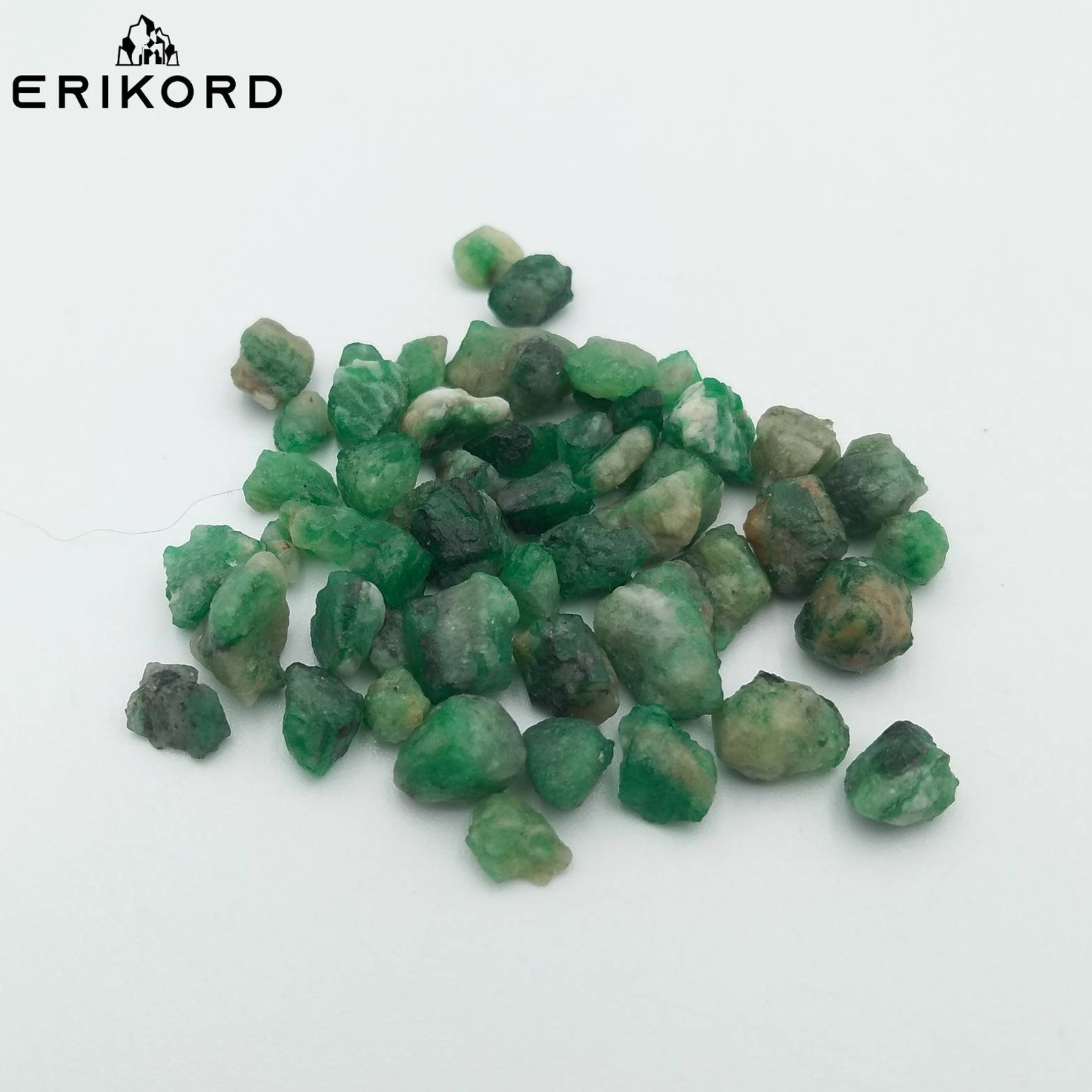 25/50ct Emerald Lot Untreated Emeralds Unoiled Unheated | Etsy