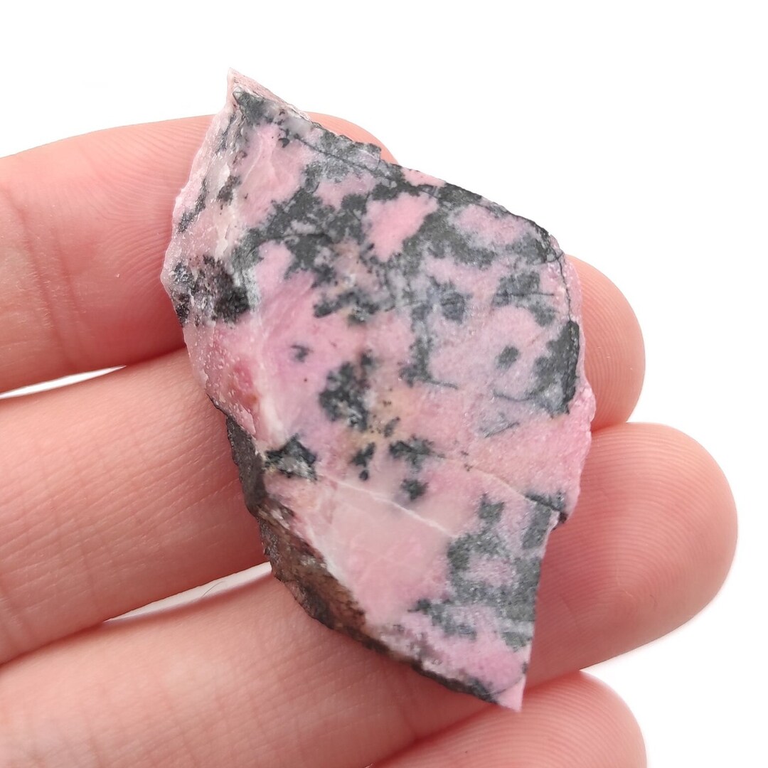 12.7g Rhodonite Slab From Yukon Canada Natural Pink - Etsy UK